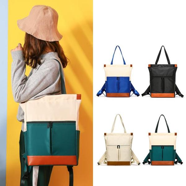 実用性とデザイン性を兼ねそろえた、2WAYリュックサック男女問わず使えるシンプルなデザイン。カジュアル過ぎないデザイン性＋スマートな仕上がりで、プライベートはもちろんビジネスシーンにも適なバッグです。撥水加工素材"キャリーオン"機能付きトー...