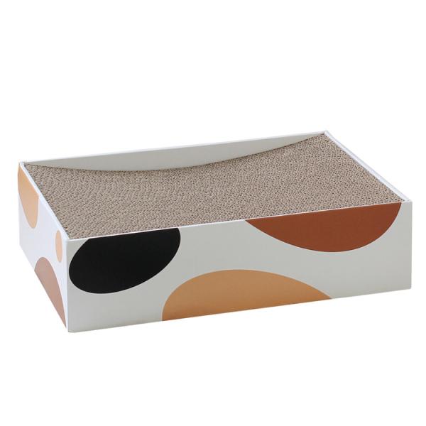 ■Cardboard Scratcher〜ダンボールつめとぎ〜・爪とぎとして…・遊び場として…・ベッドとして…段ボールは、夏は通気性が良く冬は保温性が良いので快適な素材です。ねこちゃんは自分で体温調節するのが苦手なので夏は冷たい場所、冬は暖...