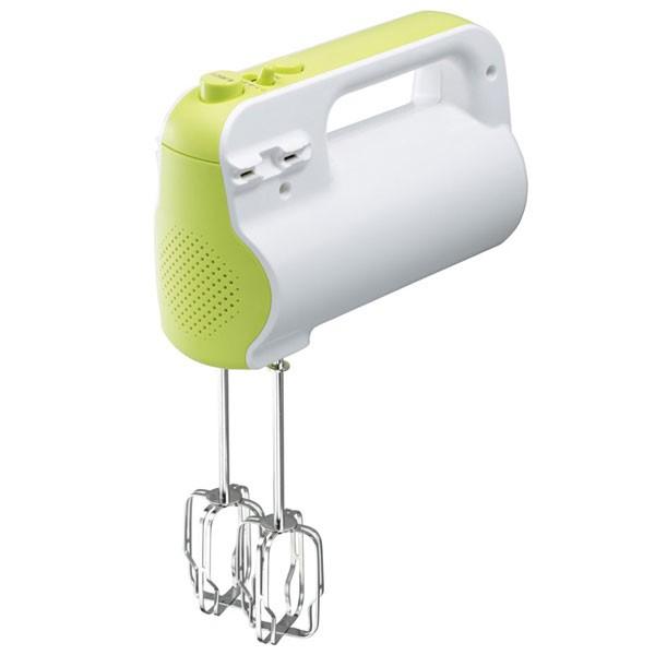 ビーターは撹拌効率の良いこだわりのクランクスリッド形状。効率よく空気を混ぜることができ、ふわっとスピーディーに仕上がります。スピードは5段階切替、ターボスイッチで一気にスピードアップが可能です。ボタンを押すだけで簡単にビーターを取り外せるワ...