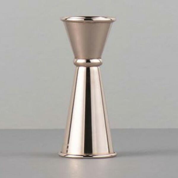 【商品名】青芳  CASUAL PRODUCT  スタンダード メジャーカップ ピンクゴールド S 029714【本体サイズ】φ39×H95mm【容量】15/30ml【素材】18-8ステンレス(ピンクゴールドメッキ)【備考】※モニターの発色...