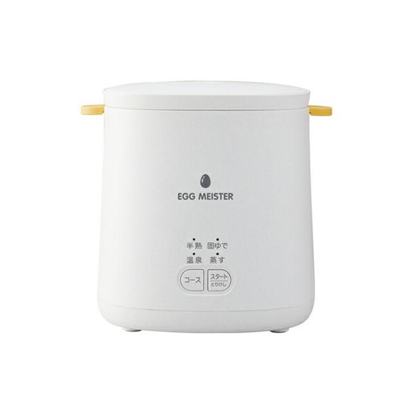固ゆで・半熟のゆで卵はもちろん、温度調節が難しい温泉卵まで簡単に作ることができます。また、付属のケースを使えば蒸し料理もできます。朝の忙しい時間に、コンロが１つ空いて時短調理になるので便利です。また、内釜をフッ素加工・操作パネルの表示や操作...