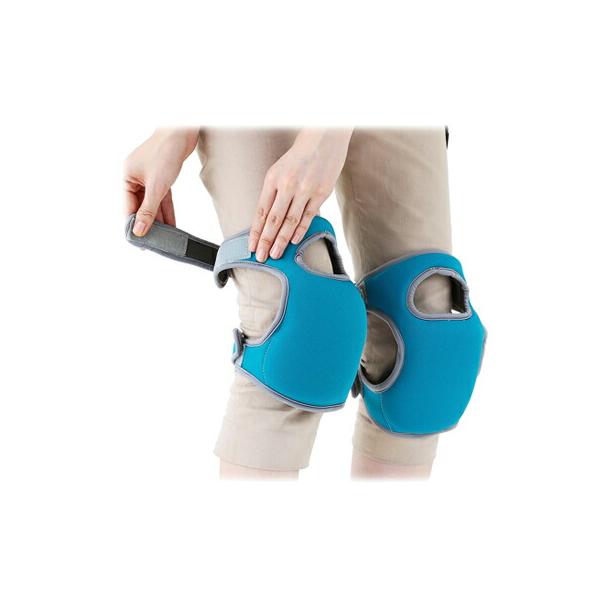 作業時の膝の負担を軽減します！●低反発ウレタンを使用しているので、柔らかく作業時、膝が痛くなりません。【商品名】富士商　やわらか膝パッド　両足セット　9636　園芸　ガーデニング　膝サポーター【サイズ】約横49×縦22×厚さ3.5cm（広げ...