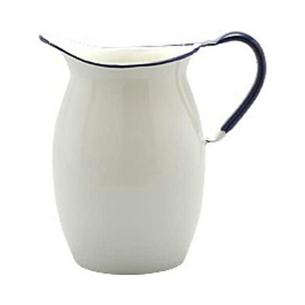 お客様にお水をサーブするだけでなく、お花を生けても。【お取り扱い上のご注意】・琺瑯はガラス質です。衝撃や落とすなどのショックを与えないでください。・ストーブの上などにのせ、長時間煮沸することはさけてください。・空焚きは絶対にしないでください...