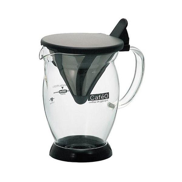 ポットの中にドリッパーが入ったドリッパーインコーヒーポット。メッシュフィルター付きだから、ペーパーフィルターを使わず、そのままドリップできる！コーヒーサービスもスムーズです。【容量】300ｍL（2杯用）、満水容量：650mL【サイズ】150...