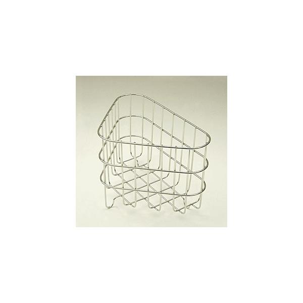 安定感良く、衛生的な三角ゴミ入れです。18-8ステンレスを使用し衛生的で製品の特性を生かすため、硬い材料(スプリング材に近い性質)を使用することで変形を防ぎ、美しさを増しました。【サイズ】20×13×Ｈ13cm【商品重量】250g【総重量】...