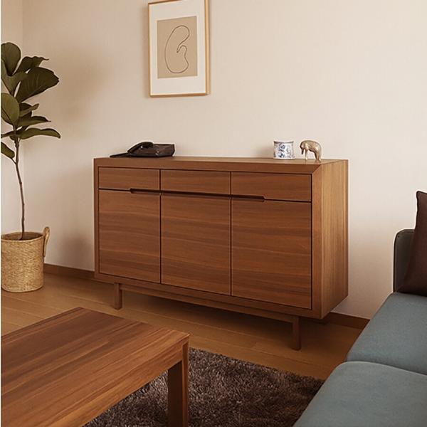 この 電話台 リビングボード サイドボード 北欧 は■送料無料/エリア条件あり■商品設置まで無料/遠方は有料■カードOK■国産 日本製 完成品■商品の大きさ   （単位：ミリ/mm）　幅 1280　奥行 380　高さ850【引出しの内寸】　...