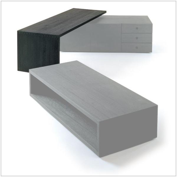 【 商品の大きさ / SIZE 】幅 120 , 奥行 40.5 , 高さ 36 cmデスクとチェストを重ねたときの隙間 3.5 cm【 使われている素材 / MATERIAL 】メラピー材無垢　黒染め仕上【 商品の特徴 / SPECIFI...