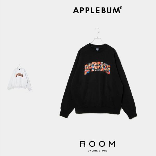 -商品説明-スニーカー文化へのリスペクトを込めたクルースウェット。「APPLEBUM」ロゴをシューズボックスで立体的に組み上げ、ストリートの象徴であるスニーカーヘッズの情熱を表現しました。リアルな質感と奥行きのある構成による、力強いビジュア...