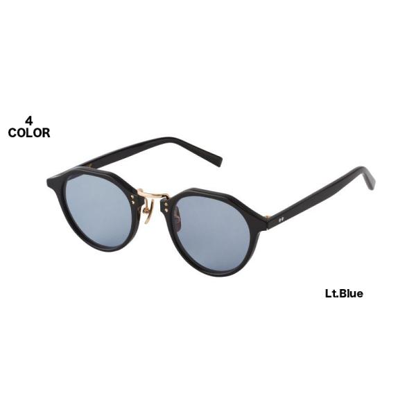 -PRODUCT DETAILS- フレーム上部が角張っているのが特徴的なエッジの効いたボストンタイプ。フロントはヴィンテージモデルとしても人気なメタルとセルのコンビネーション、テンプルはシンプルなアセテート。０カーブのミラーレンズを使用す...