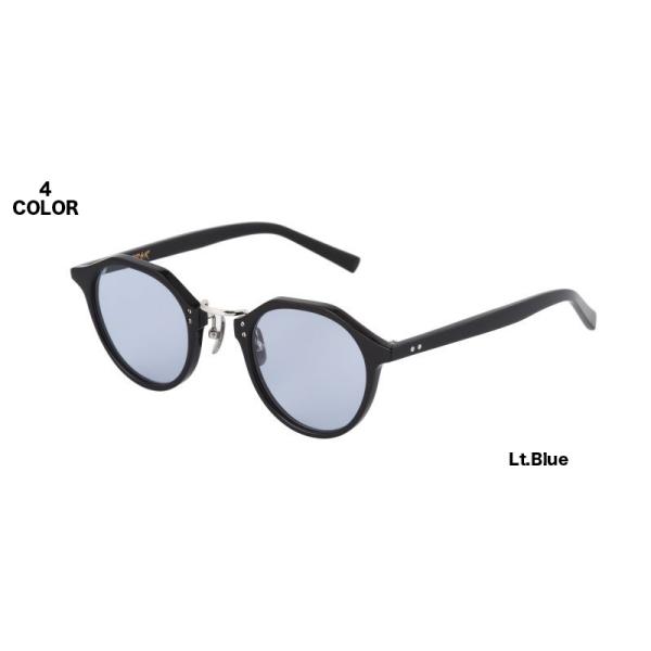 -商品説明- フレーム上部が角張っているのが特徴的なエッジの効いたボストンタイプ。フロントはヴィンテージモデルとしても人気なメタルとセルのコンビネーション、テンプルはシンプルなアセテート。０カーブのミラーレンズを使用することによって、まさに...