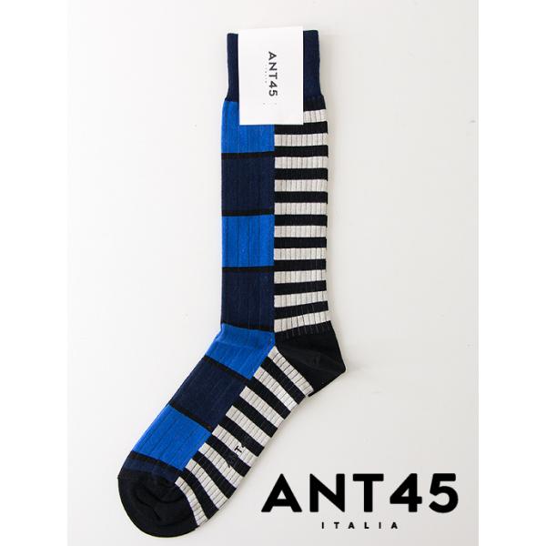 2021年デビューの新鋭ソックスブランド「ANT45/アント クワランタチンクエ」より、久々に楽しいソックスが入荷しました。マルチボーダー柄でやや薄手のカジュアルソックスです。履くたびに気分が高揚するソックスを是非お試しください。▼プレゼン...