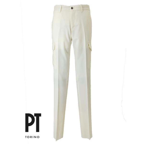 「PT TORINO/ピーティートリノ」より、ストレッチサキソニーウールを使用したカーゴスラックスが入荷しました。柔らかくツヤ感のあるストレッチサキソニーウール素材のカーゴスラックス。PTが得意とする上品で美しいシルエットにカーゴポケットの...