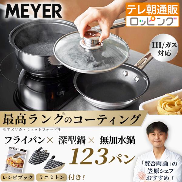 軽量＆アメリカ・ウィットフォード社の最高ランクのコーティングでくっつきにくく、長持ち！フライパン３点セットご使用後のお客様都合による返品・交換はできません。