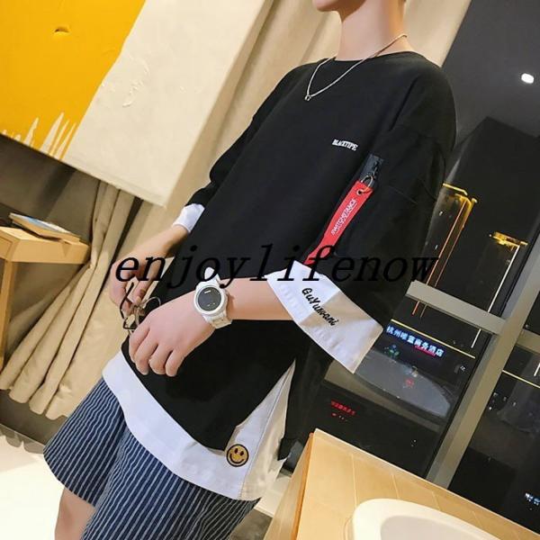 サイズ：S M L XL 2XL 3XL 4XL 5XL 産地：中国  サイズ参照表 S バスト92cm　 着丈62cm　肩幅45cm　袖丈25cm  M　　バスト98cm　 着丈65cm　肩幅48cm　袖丈27cm  L　　バスト102c...