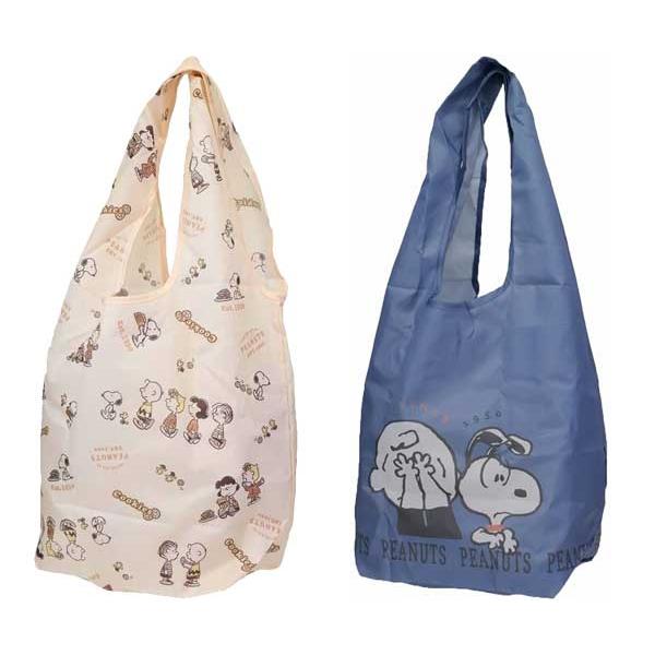 スヌーピーのカラビナ付底マチエコバッグで登場☆折り畳んでコンパクトに収納可能カラビナ付きで好きな場所につけられる！荷物が増えた時も安心◎平ゴム付きでくるくる畳んで簡単にしまえる！カラー ◎COOKIE!◎Oh,my gosh!素材 ◎ポリエ...