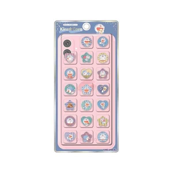 キラキラコロコロおはじきみたいなシール。スマホやタブレット、パソコンなどに貼ってデコレーション♪パッケージ:約H205×W95xD6mm材質：PVC※製造工程上、表面にわずかなスレ、小キズなどが見られる場合がございます。作成の工程上、樹脂を...