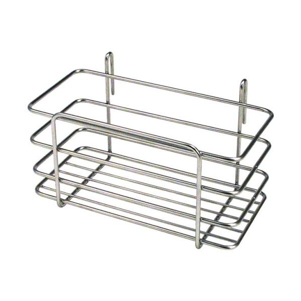 【商品概要】調味料入れやたわし入れに便利な万能ワイヤーポケットワイヤーに引っ掛けるだけで、簡単に取り付け、取り外しが可能<B>サイズW(cm):</B> 16<B>サイズD(cm):</B> ...