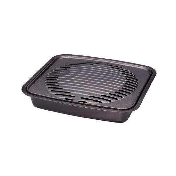 【商品概要】メーカー型番:CB-P-GMサイズ:290×270×57mm本体重量:約2.3kg素材・材質:プレート/鉄鋳物(食用油焼付加工)、受け皿/鉄(ホーロー加工)原産国:中国付属品:補助取っ手【商品説明】【商品詳細】ブランド：Iwat...