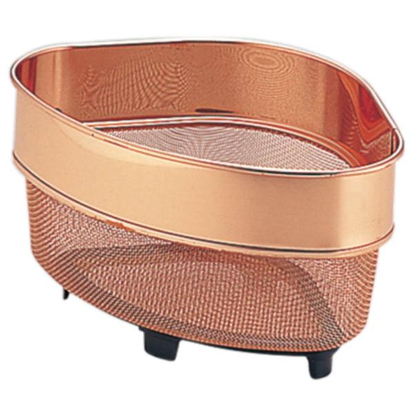 【商品概要】外寸 :210×150×H125mm製品重量:200g材質:純銅【商品説明】【商品詳細】ブランド：金伊工業商品種別：ホーム＆キッチン商品名：金伊工業 ピュリティー 純銅 メッシュ 三角コーナー 日本製製造元：金伊工業商品番号：4...