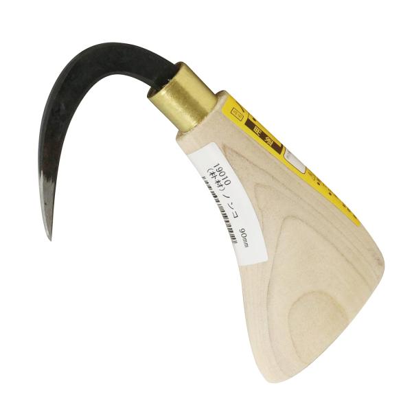 【商品概要】サイズ:90mm頭サイズ:幅8mm×10mm角×70mm刃部:刃物鋼柄:朴【商品説明】説明物をひっかけたり、引き寄せたりすることができる。【商品詳細】ブランド：Belmont(ベルモント)商品名：浅野木工所 鬼 ノンコ 90mm...