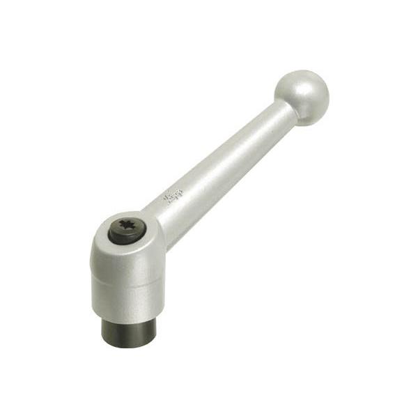 【商品概要】ねじ寸法:M10×1.50ねじ深さ（mm）:14レバー長さ（mm）:80めねじタイプ【商品説明】【特長】<br>●ハンドル位置調整自在レバーです。<br><br>【用途】<br>&...