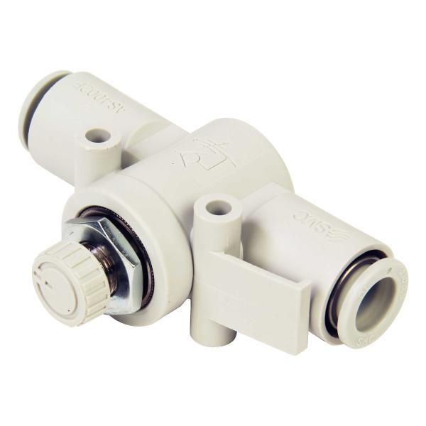 【商品概要】適用チューブ材質:ポリウレタン・ナイロン適用チューブ外径:10mm(×2口)使用圧力範囲:-0.1~1MPa周囲温度:-5~60度適用流体:空気最高使用圧力:1.0MPa本体材質:PP・C3604・SUS304・NBR・他【商品...