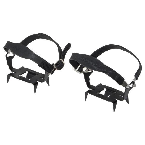 【商品概要】原産国:韓国サイズ:フリー質量:250g素材:炭素鋼構造・付属品:ゴムバンド式、収納袋【商品説明】【商品詳細】ブランド：エバニュー(EVERNEW)商品種別：スポーツ＆アウトドア商品名：エバニュー(EVERNEW) 4本爪アイゼ...