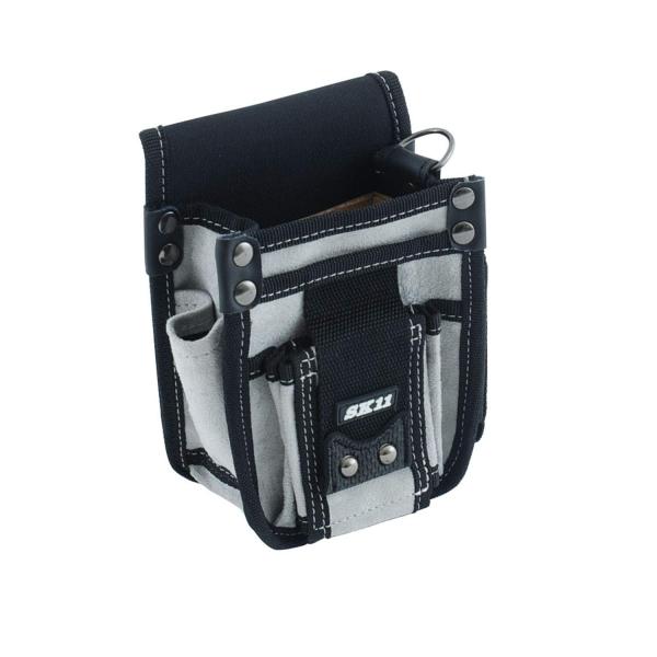 【商品概要】サイズ:(縦)180x(幅)130x(厚)100mm仕様:角型ベルト通し幅:80mm本体:ポリエステル・人工スエード金属パーツ:スチール【商品説明】【商品詳細】ブランド：SK11(エスケー11)商品種別：DIY・工具・ガーデン商...