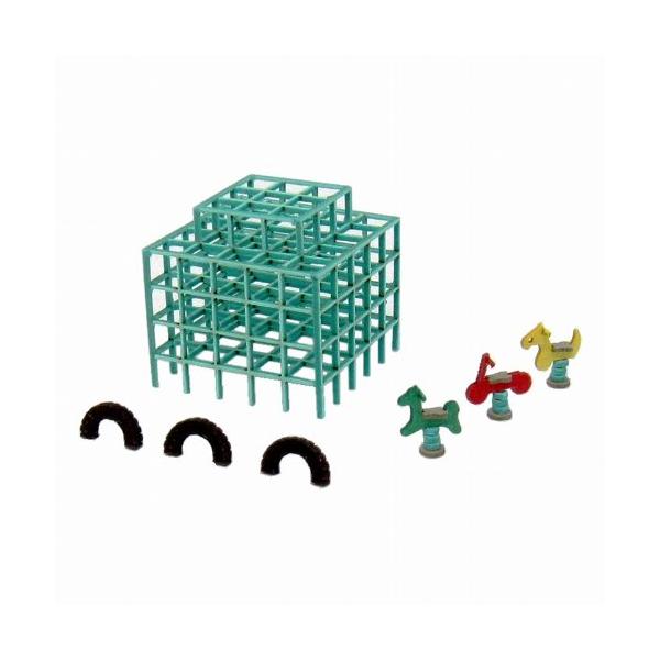 【商品概要】完成サイズ: ジャングルジムW18×H18mm スプリング遊具、タイヤ遊具付き難易度:★★★★★【商品説明】【商品詳細】ブランド：さんけい(Sankei)商品種別：ホビー商品名：さんけい 1/150 ジオラマオプション 遊具C ...