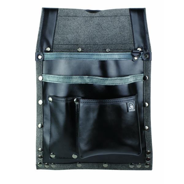 【商品概要】サイズ:縦260mm横220mmマチ85mm素材:本皮・マイクロレザー特長1:腰よれしない補強パッド入り。特長2:Dカン付でセーフティーコード取付らくらく。特長3:ベルトフックを気にせず装着できる背割型。特長4:50mmベルトが...