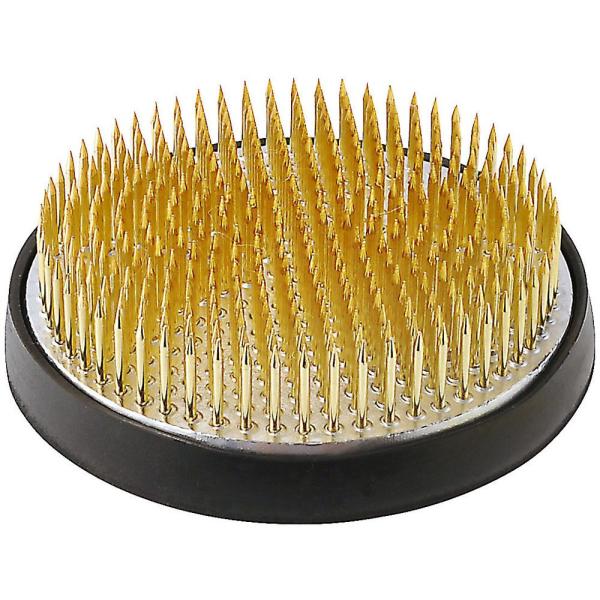 【商品概要】用途:生け花専用全体寸法(約):直径80ｍｍ×高さ21ｍｍ ※ゴムリング付は、全体寸法が2~3mm大きくなります。針寸法(約):太さ直径1.4ｍｍ×高さ13ｍｍ針の本数:331本仕様:ゴムリング付保管方法:水気を十分切ってくださ...