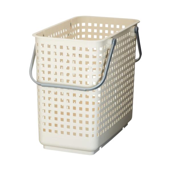 【商品概要】サイズ:約W277×D455×H390mm本体重量:約1,040g素材:ポリプロピレン生産国:日本ハンドルスタンド時:高さ 約53.7cm積み重ねて使用出来ます。通気性が良いメッシュデザイン用途に合わせて選べるサイズと機能水濡れ...