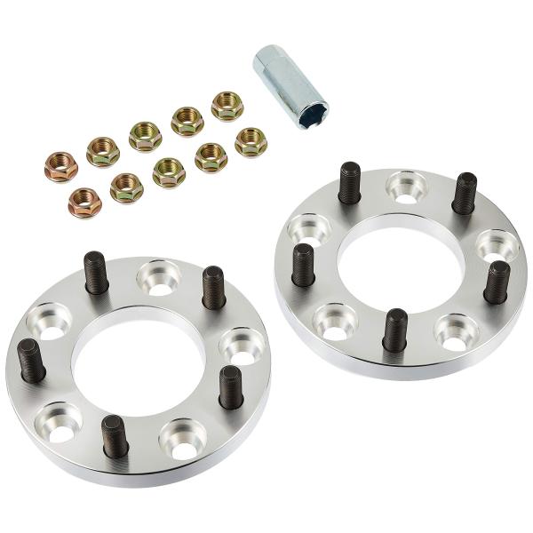 【商品概要】114-5H/P1.25 15mmP.C.D.：114.3<br>HOLE：5H対応<br>ボルトピッチ：1.25<br>スペーサー厚：15mm【商品説明】説明商品の説明入数：1セット(2個)...