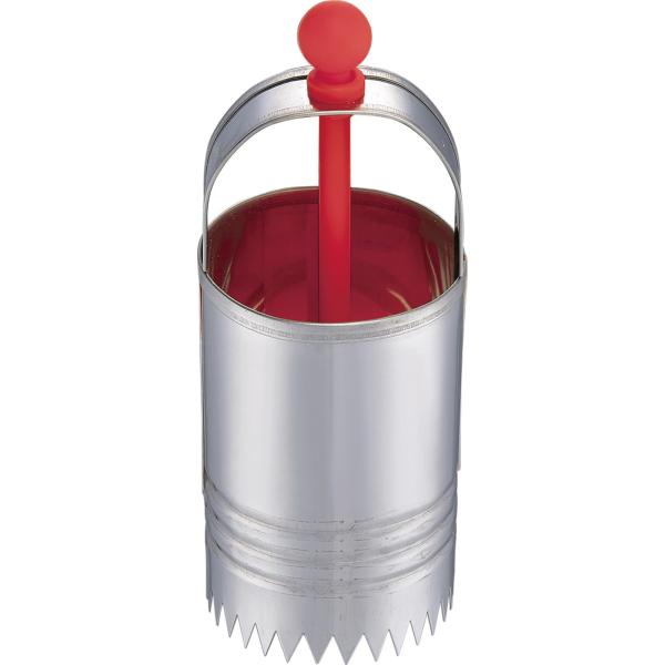 【商品概要】サイズ(径):40mm全長:140mm本体:ステンレスツマミ:ABS【商品説明】説明マルチ(キャッチ)機能付き(PAT.)、土とマルチが分別できる【用途】野菜苗・花苗・球根植え時のマルチシートの穴あけ【特徴】・ツマミがはずせるた...