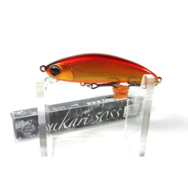 【商品概要】主な対応魚種:シーバス ヒラメ クロダイタイプ:シンキングサイズ:50mm / 重量:5gカラー:赤金 #SU50SS-101フック:ST-36BC #12【商品説明】【商品詳細】ブランド：アムズデザイン(ima)商品種別：スポ...