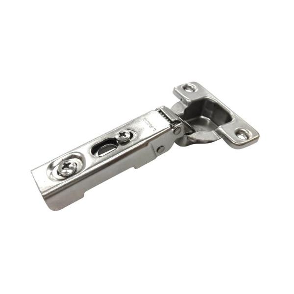 【商品概要】材料:鋼仕上:ニッケルめっき仕様:キャッチ付かぶせ:19mm適応かぶせ量:15~19mm(カット量5mm時)カップ径:φ35堀込深さ:11mm推奨板厚:15~20mm推奨ねじ:呼び径3.5皿頭、または丸皿頭のタッピンねじまたは、...