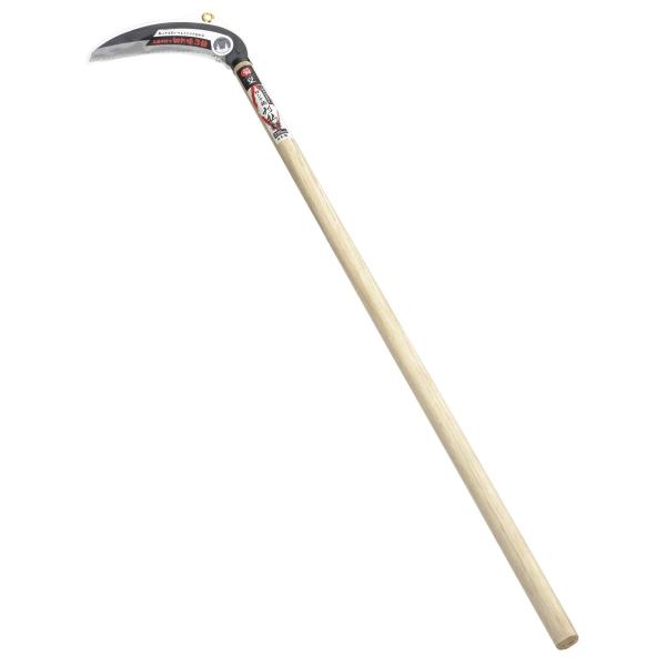 【商品概要】刃長:約190mm柄長:約1050mm【商品説明】説明三面刃付裏目式ロング柄:約1050mm日本製【商品詳細】ブランド：高儀(Takagi)商品名：高儀(Takagi) 菊堂 三面刃付裏目式ロング柄刈払鎌 220mm製造元：高儀...