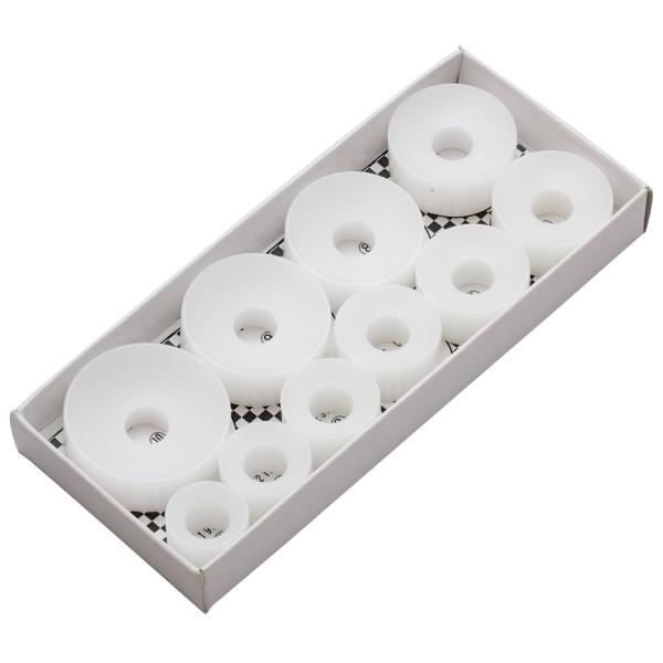 【商品概要】外径:38.5/35.0/33.0/31.0/29.0/27.5/25.0/23.0/21.0/19.0(mmφ)内径:36.5/33.0/31.0/29.0/27.0/25.0/23.5/21.5/20.0/17.0(mmφ)...