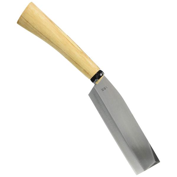 【商品概要】作業時には保護メガネ、マスク、革手袋など丈夫なグローブを装着してください【商品説明】説明携帯に便利な木鞘付全鋼製【商品詳細】ブランド：トップマン(Topman)商品名：トップマン 樹氷 全鋼両刃腰鉈165mm 木鞘付製造元：トッ...