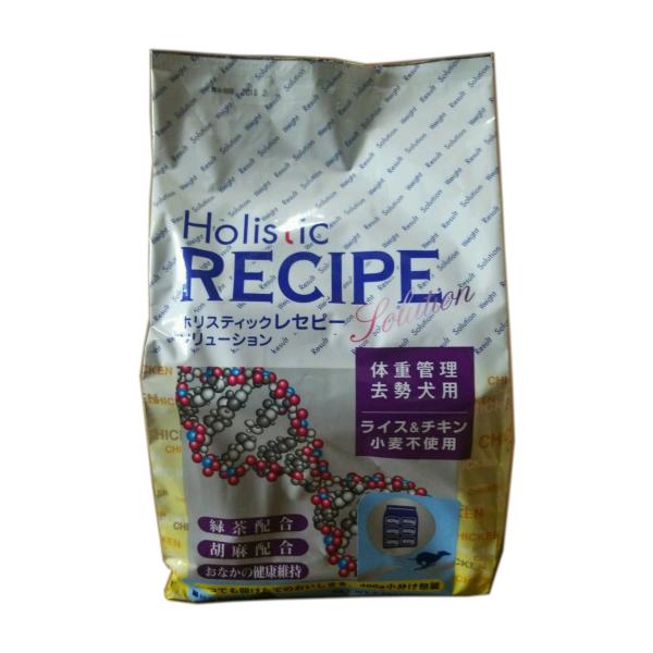 【商品概要】本体サイズ (幅X奥行X高さ) :36×14.5×22cm本体重量:2400g原産国:アメリカ合衆国【商品説明】【商品詳細】ブランド：ホリスティックレセピー商品種別：ペット用品商品名：ホリスティックレセピー チキンライト 2.4...