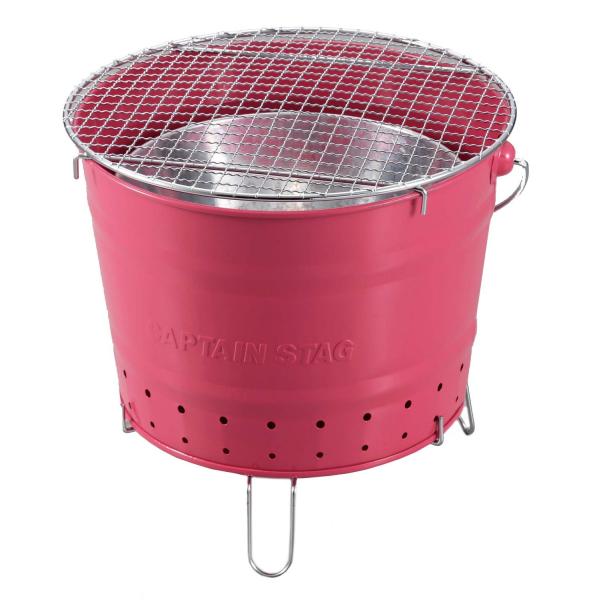 【商品概要】原産国:中国製品サイズ:(約)組立時/外径270×高さ230mm、収納時/外径270×高さ180mm、網/外径270製品重量:(約)1.2kg材質:本体/鉄(メラミン樹脂塗装)、バーベキュー網・ハンドル・スタンド(本体用・目皿用...