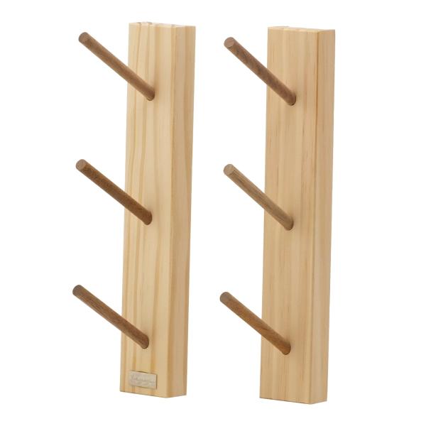 【商品概要】商品サイズ:4×9×30cm耐荷重:3KG入数:2本1セット素材:パイン材原産国:日本推奨ホチキスMAX社製HD-10D※ホチキスは付属していません対象シーズン:通年【商品説明】【商品詳細】ブランド：AquaRideo(アクアリ...