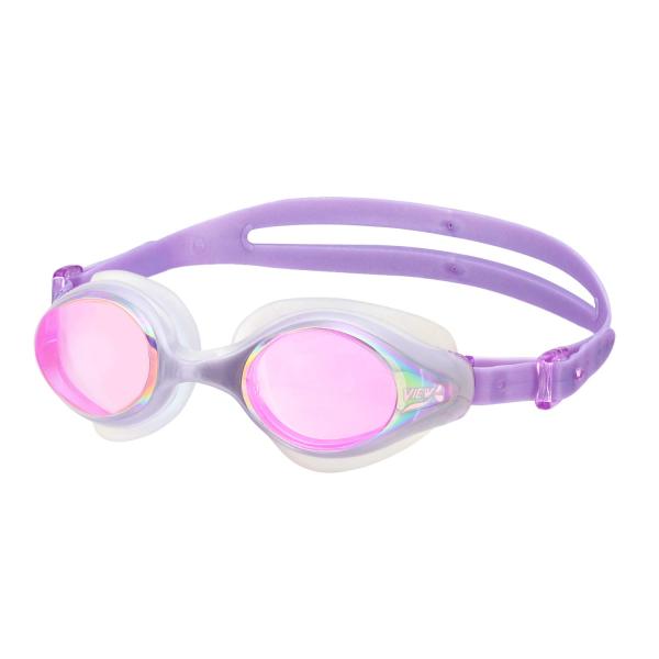 【商品概要】女性スイマーのために設計された女性専用サイズ　ミラータイプゴーグルフレームに「しっかり素材」を使い快適なフィット感を実現パンダ跡がつきにくい「超柔らか素材」をフェイスパッドに採用ネイルをしていてもサイズ調整が簡単なストラップくも...