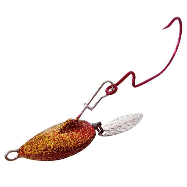 【商品概要】ウエイト：21g【商品説明】【商品詳細】ブランド：ハリミツ(HARIMITSU)商品種別：スポーツ＆アウトドア商品名：HARIMITSU(ハリミツ) スイミングリグ 艶バサロ 21g #07 金ラメ MBL01A製造元：HARI...