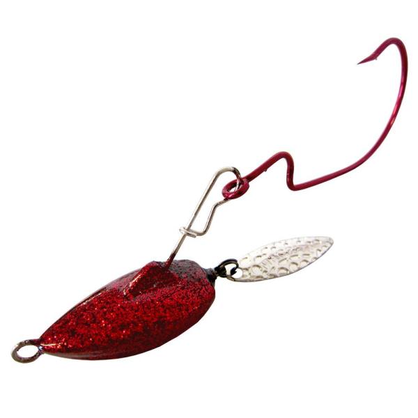 【商品概要】ウエイト：28g【商品説明】【商品詳細】ブランド：ハリミツ(HARIMITSU)商品種別：スポーツ＆アウトドア商品名：HARIMITSU(ハリミツ) スイミングリグ 艶バサロ 28g #09 赤ラメ MBL01A製造元：HARI...