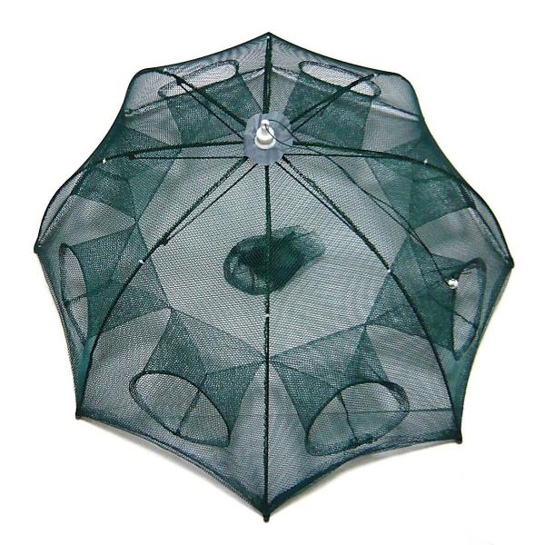 【商品概要】小魚などをかんたんに捕獲できる八角網です。傘を広げるようにワンタッチで広げてかんたん設置！！軽量で持ち運びもらくらくです。【商品サイズ】95＊95cm　折りたたみ時：65cm×10cm【商品重量】約420ｇ　【素材】PE素材 ※...