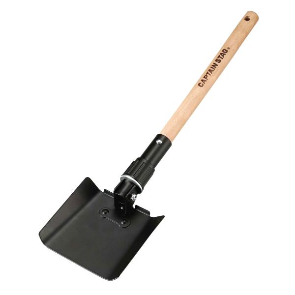 【商品概要】材質:スコップ部/鉄(アクリル樹脂塗装)、ハンドル/天然木製品サイズ(約):130×50×全長485mm収納サイズ(約):130×50×全長380mm重量(約):500g対象シーズン: 通年【商品説明】【商品詳細】ブランド：キャ...