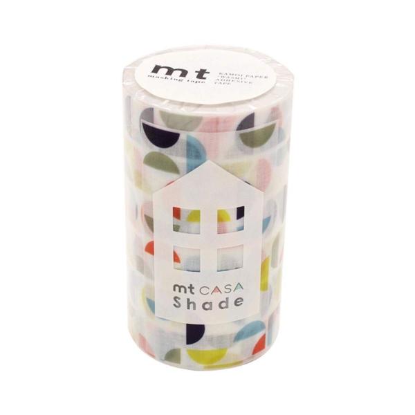 【商品概要】【素材】不織布原産国:日本パッケージ重量: 0.1 kg形: 円形【商品説明】【商品詳細】ブランド：カモ井加工紙商品種別：文房具・オフィス用品商品名：カモ井加工紙 mt CASA Shade レトロパターン 90mm×10m M...