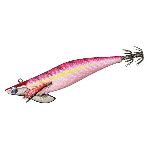 【商品概要】カラー:夜光-ピンク杉号数:3.0ウエイト(g):25ヘッド一体型シンカー:ヘッドとシンカーを一体にすることで効率よくウェイトアップすることができ、より強くコンパクトな形状になりました。それにより速いフォールスピード、そしてフォ...