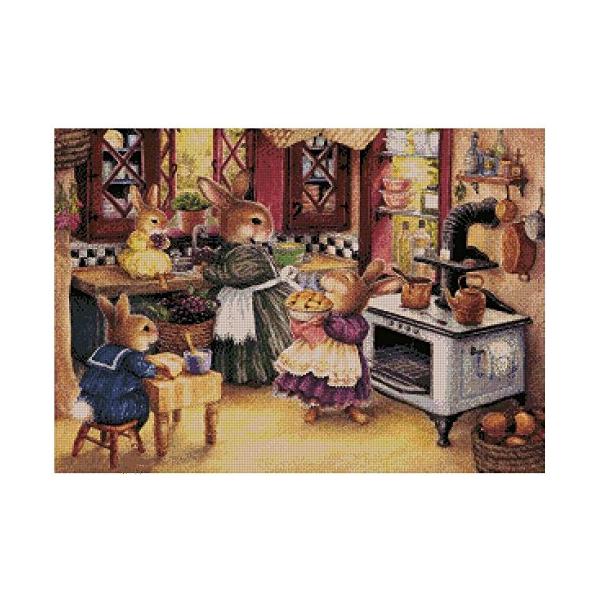 【商品概要】エジプト綿14ct 30*40cm110*166 針 完成サイズ: 19.96*30.12ｃｍ十字繍 キット内容：エジプト綿刺繍糸 ,図案、簡単なやり方の英語語説明書、刺繍針1-2本， 刺繍布【商品説明】Peter in Kit...